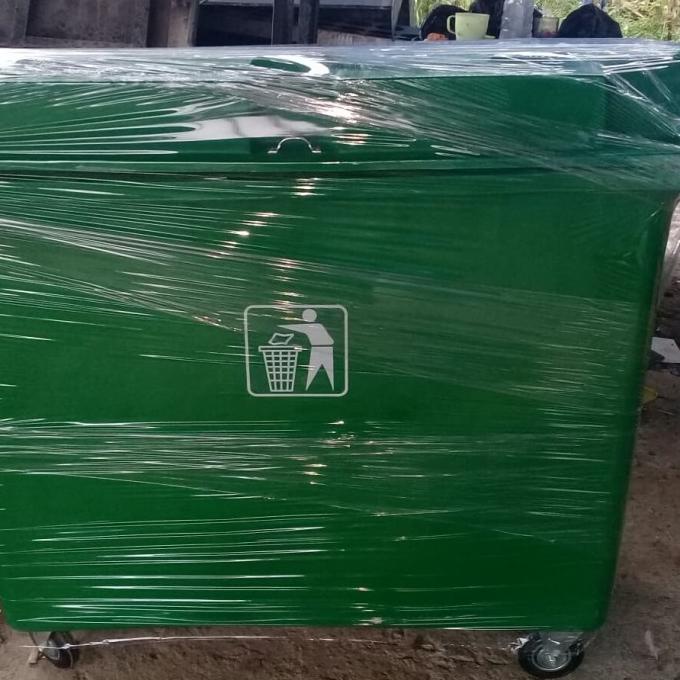 Jual tempat sampah bak container vol 600 liter barang ready terus ...