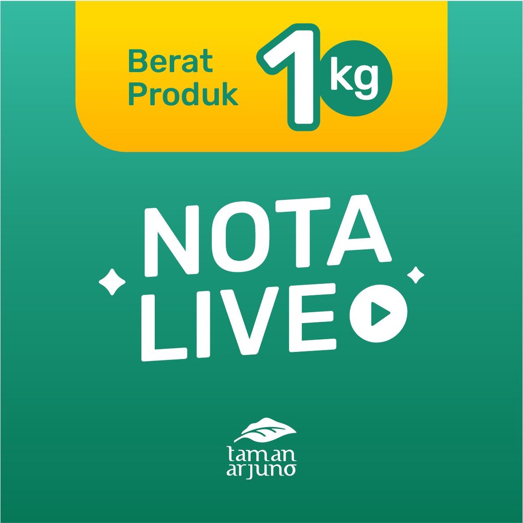 Jual NOTA LIVE PRODUK 1 KG | Shopee Indonesia