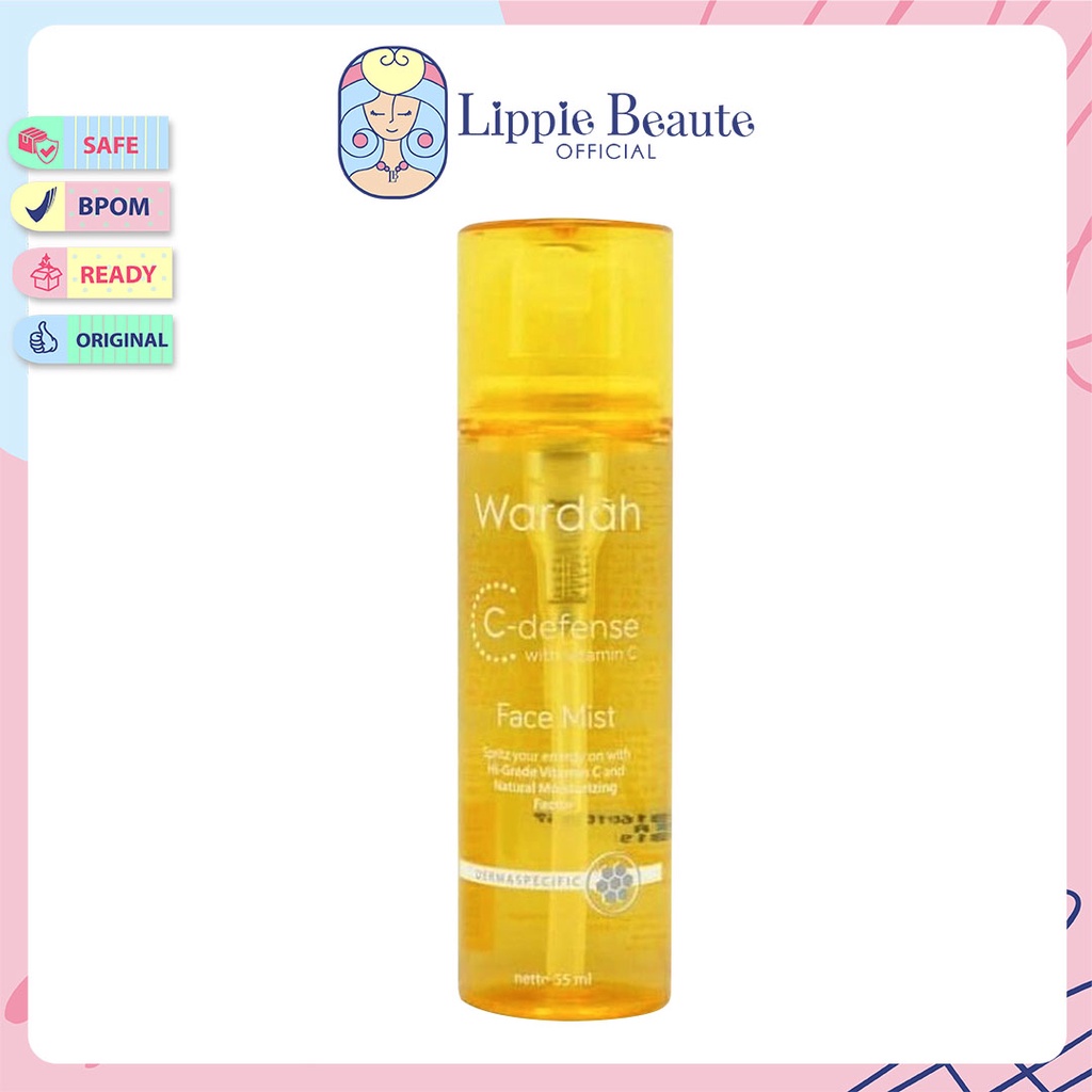Jual WARDAH - C Defense Face Mist 55ml | Shopee Indonesia
