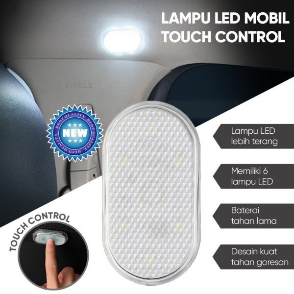 Jual LAMPU TEMPEL LED MINI CHARGER EMERGENCY KABIN BAGASI PLAFON ATAP ...