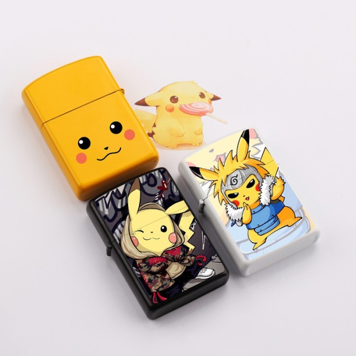 Jual Korek Api Minyak Murah Variasi Karakter Kartun Pikachu | Shopee ...