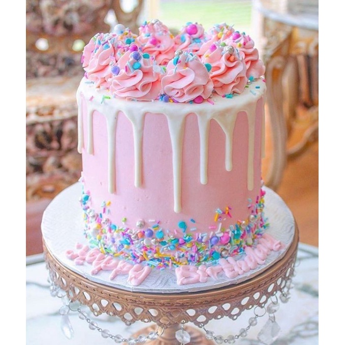 Jual Edible sprinkle cake kue trimit mutiara bisa dimakan taburan kue ...