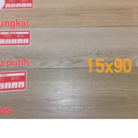 Jual GRANIT LANTAI/TEMBOK KAYU ANTI RAYAP QnQ KAYU PUTIH 15X90 FREE ONGKIR | Shopee Indonesia