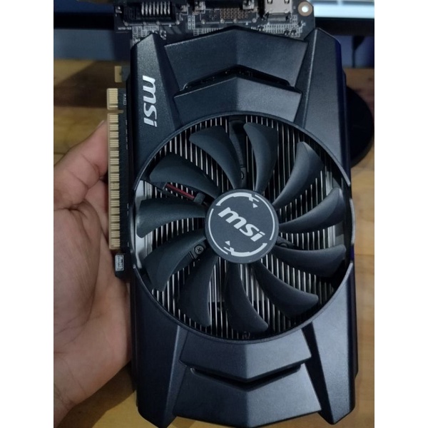 Jual Vga MSI GTX 750 ti 2gb ddr5 OC ,Single Fan ,Irit Daya | Shopee Indonesia