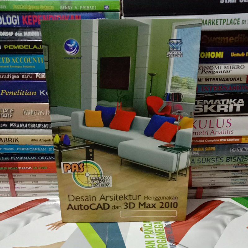 Jual Buku Original Desain Arsitektur Menggunakan AutoCAD dan 3D Max 2010 Andi | Shopee Indonesia