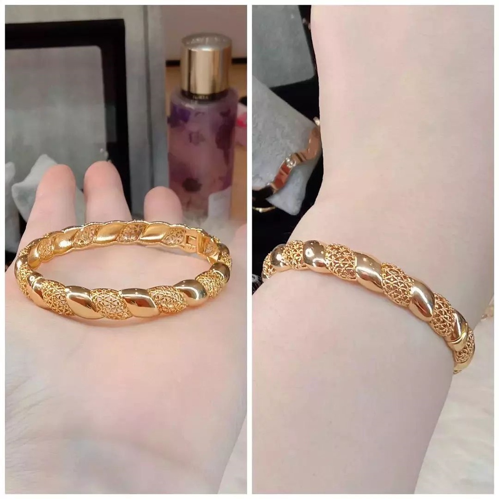 Jual La Vienne - Zalfa - Gelang Titanium Wanita Anti Karat - Perhiasan ...