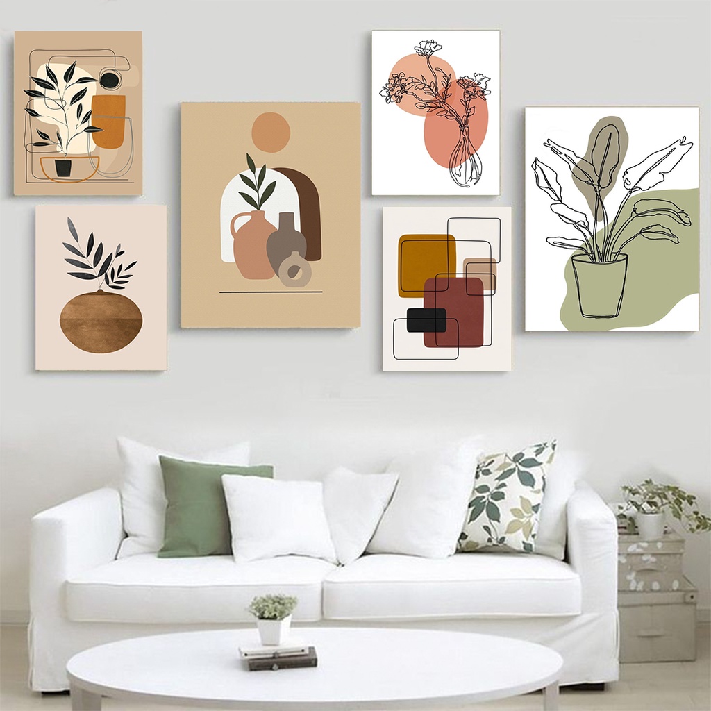 Jual Hiasan Dinding Ruang Tamu Aesthetic Estetik Nordic Ukuran 29x20 ...