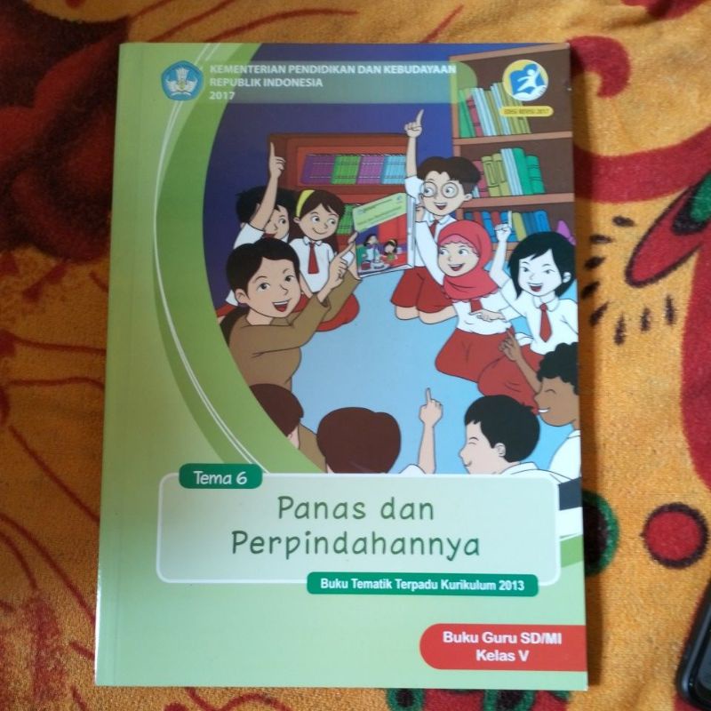 Jual ORIGINAL BUKU GURU TEMA 6 PANAS DAN PERPINDAHAN KELAS 5 SD ...