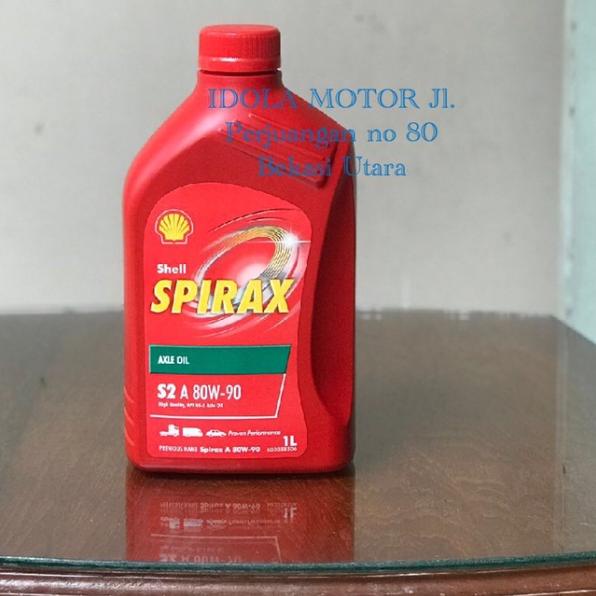 Jual Oli gardan shell spirax s2 A sae 80w-90 api GL-5 Isi 1 liter ...