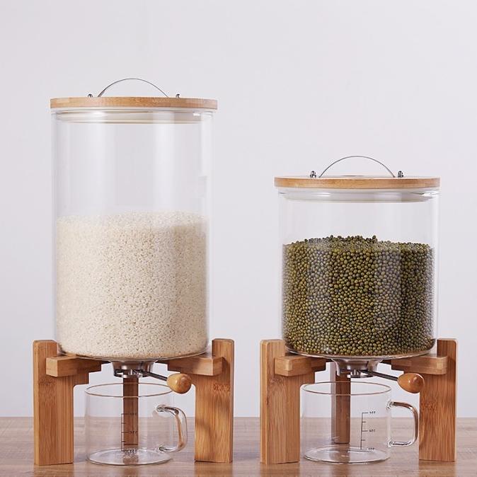Jual RICE STORAGE BARREL DISPENSER CONTAINER TEMPAT PENYIMPANAN BERAS ...