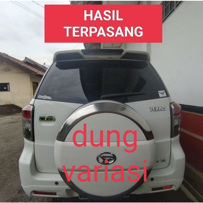 Jual spoiler belakang trd rush Terios lama 2007,2010,2014,2017 warna ...