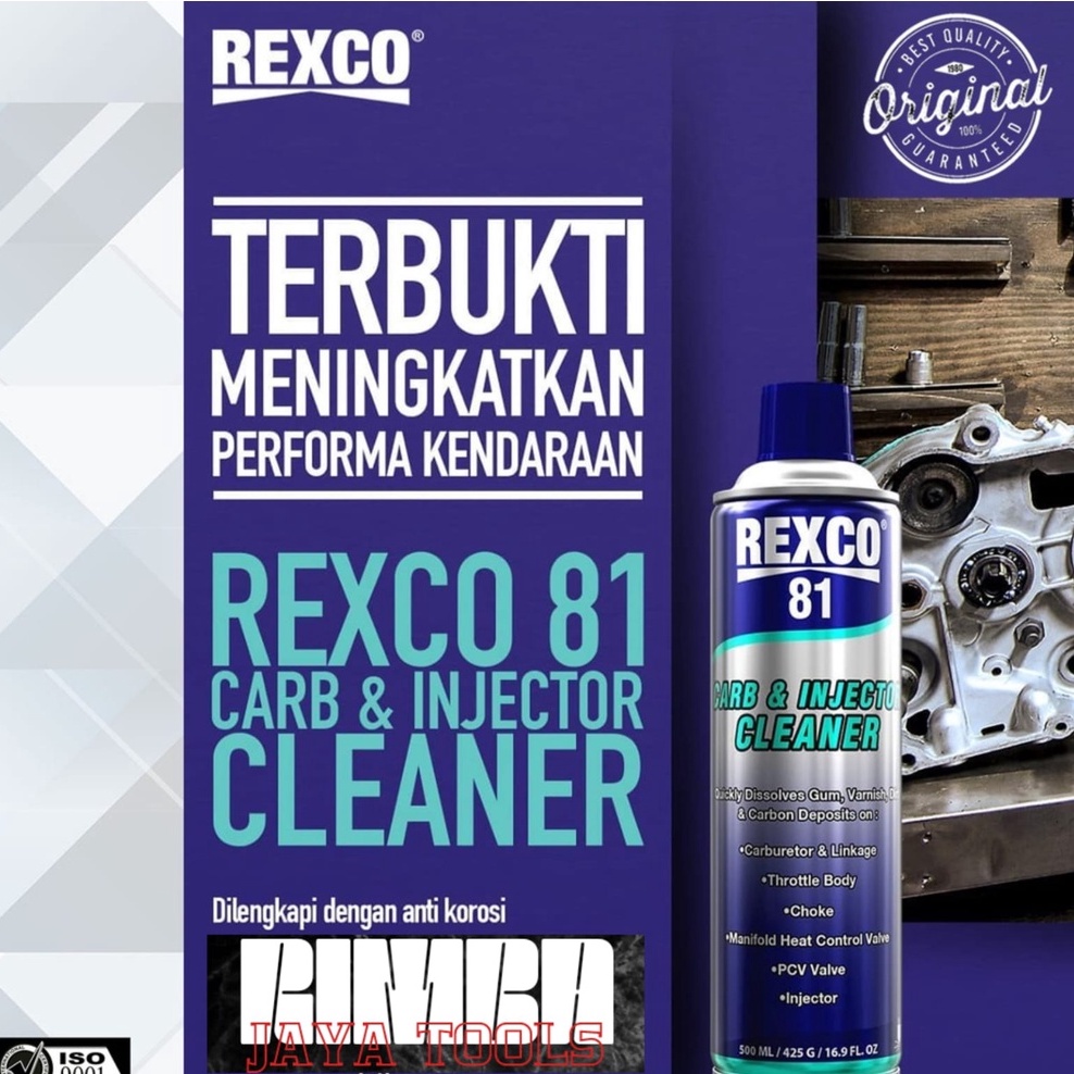 Jual REXCO 81 Rexco 18 Rexco 50 / Carb & Injector Cleaner / pembersih ...