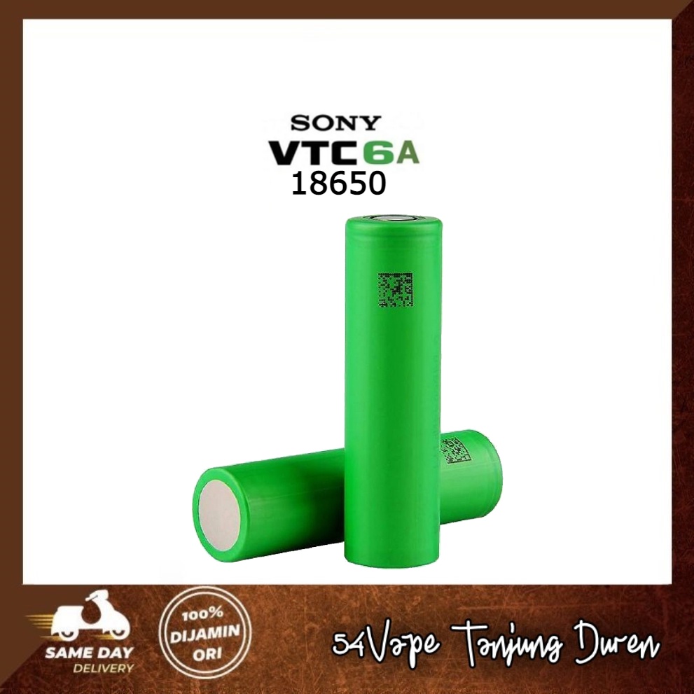 Jual SONY VTC 6A 18650 BATTERY AUTHENTIC | Shopee Indonesia