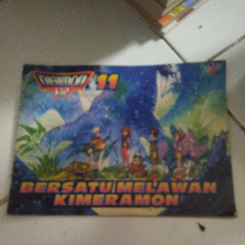 Jual Komik Digimon 11 bersatu melawan kimeramon | Shopee Indonesia