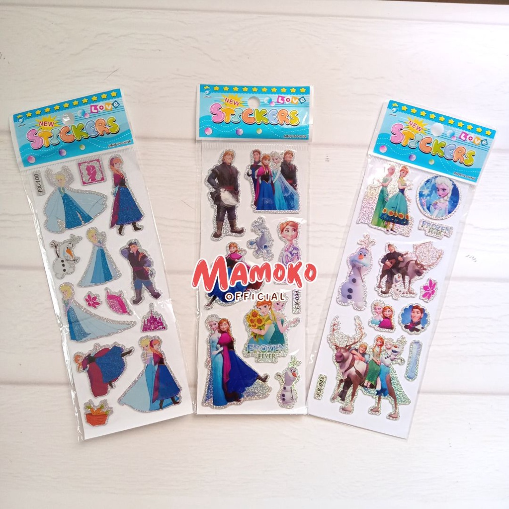 Jual Pelengkap Dress Anak Tampil Cantik dan Imut Gemess/Sticker frozen ...