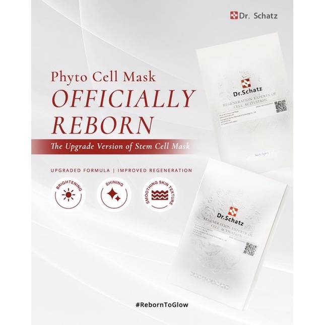Jual Dr Schatz Phyto Cell Mask Upgraded Formula Stem Cell Mask 1 BOX 5 ...