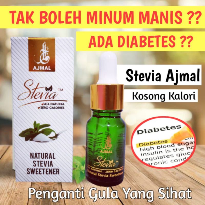 Jual STEVIA AJMAL - Pemanis Alami untuk Penderita Diabetes, Diet ...