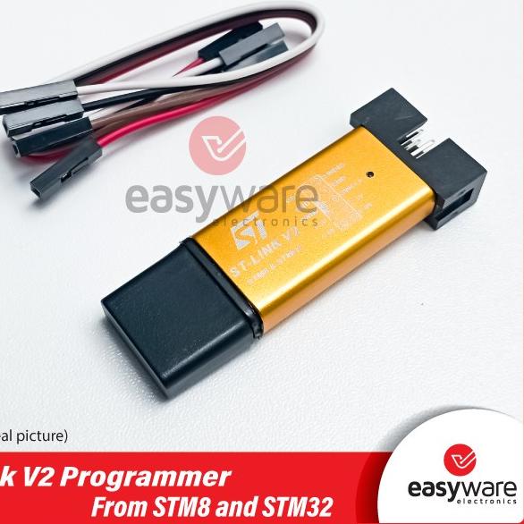 Jual St Link V2 Mini Stm8 Stm32 Simulator Download Programmer Shopee Indonesia