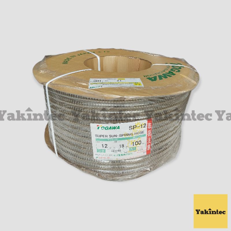 Jual Selang Spring Hose / Selang Kawat Spiral 1/2" (12x18mm ) TOGAWA ...