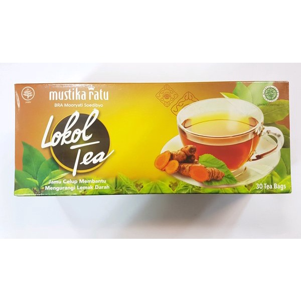 Jual Teh Diet & Kolestrol LOKOL Tea Mustika Ratu 30's | Shopee Indonesia