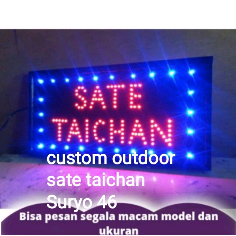 Jual Lampu LED papan nama let LED outdoor | Shopee Indonesia