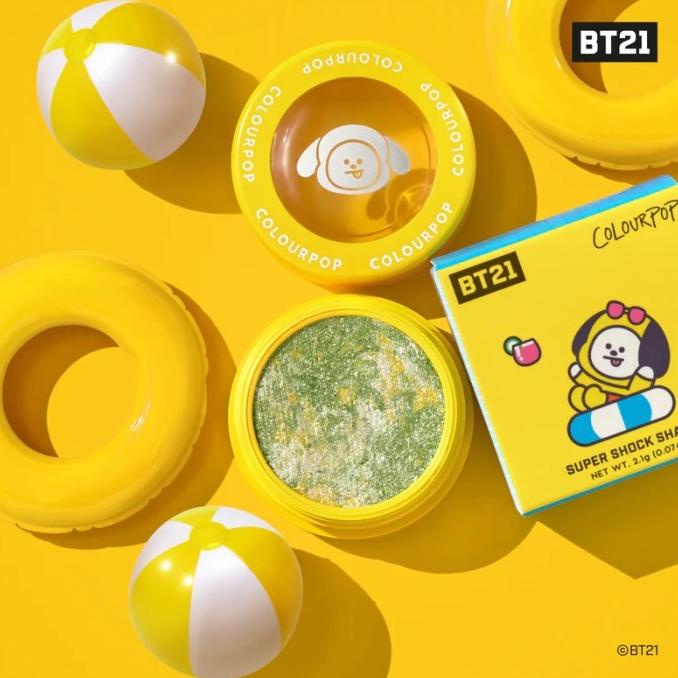 Jual Colourpop Bt21 Chimmy Passionate Friend Super Shock Shadow Lime ...