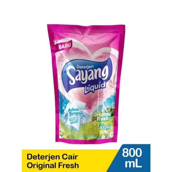 Jual SAYANG Liquid Detergent 800ml | Shopee Indonesia
