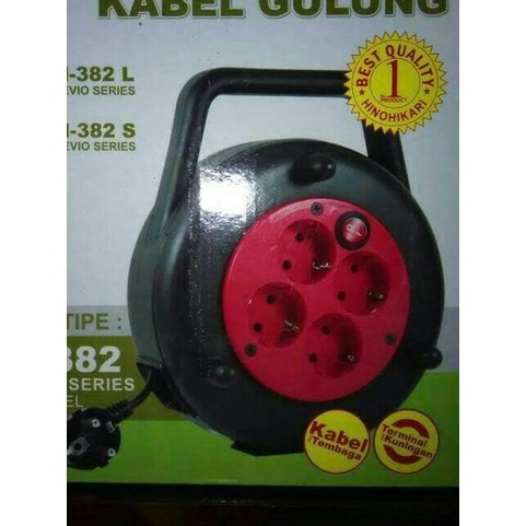 Jual Kabel Colokan Listrik Roll Gulung HINOHIKARI 10M SNI bisa | Shopee ...