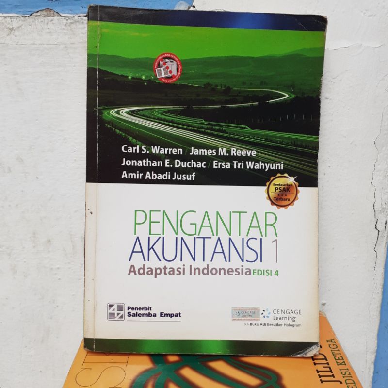 Jual Buku PENGANTAR AKUNTANSI 1 . Adaptasi Indonesia Edisi 4 . | Shopee Indonesia