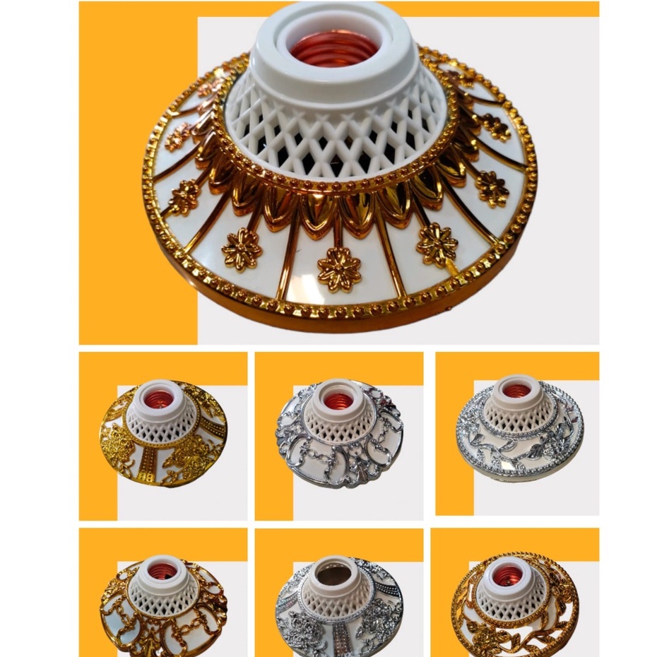 Jual FITTING LAMPU PLAFON HIAS MODERN TEMPAT LAMPU PLAFON FITTING HIAS ...