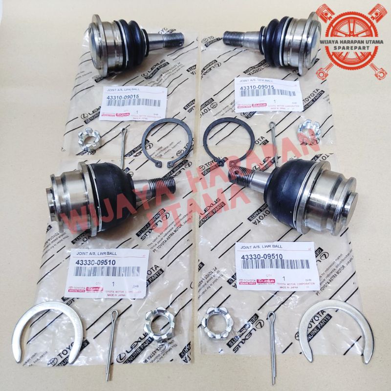 Jual Ball Joint Upper Lower / Atas Bawah Innova Fortuner Hilux Original ...