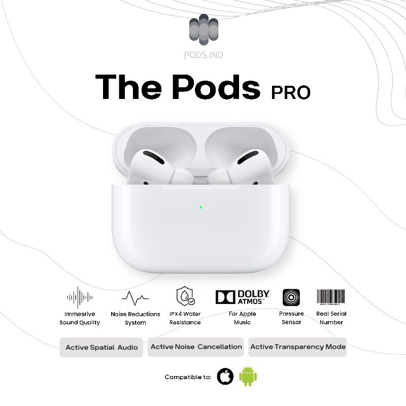 Jual The Pods Pro Airpods Pro 2022 Wireless Charging Case (IMEI ...