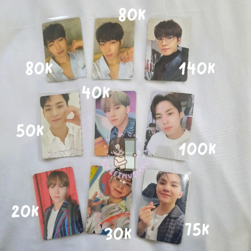Jual Seventeen Photocard PC (wonwoo mingyu woozi seungkwan) (hmv yzy ...
