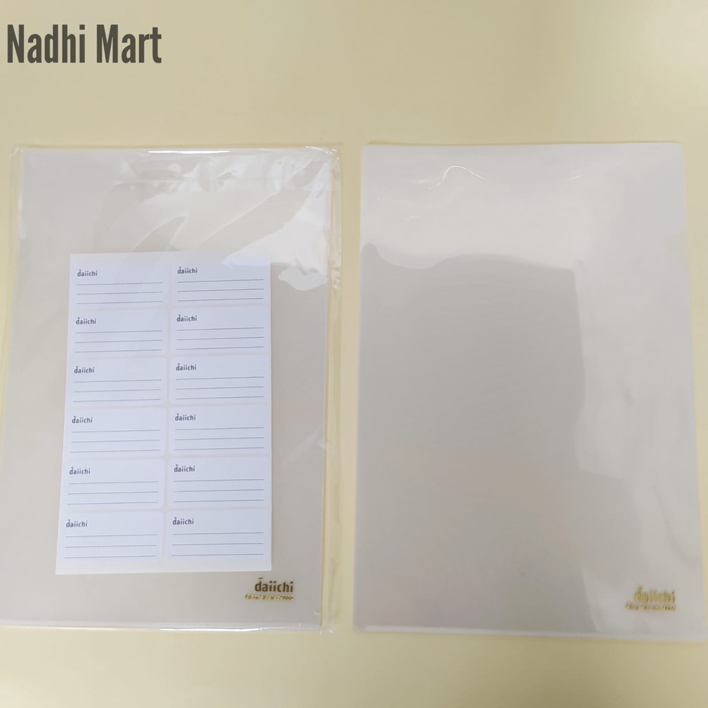 Jual MAP L DAIICHI F4 9002 CLEAR MAP FOLDER TRANSPARAN | Shopee Indonesia