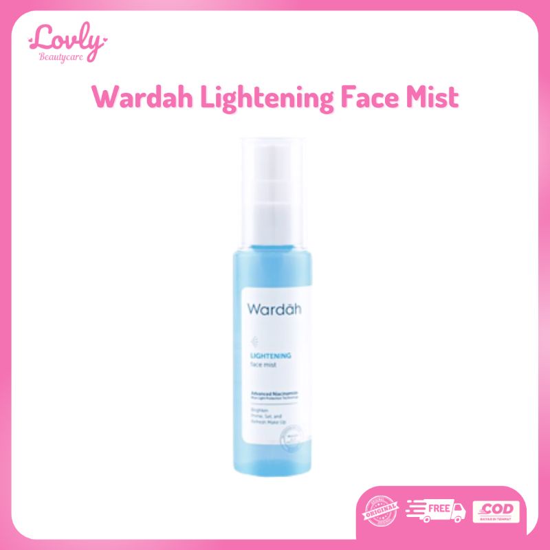 Jual Wardah Lightening Face Mist Spray 60ml | Shopee Indonesia