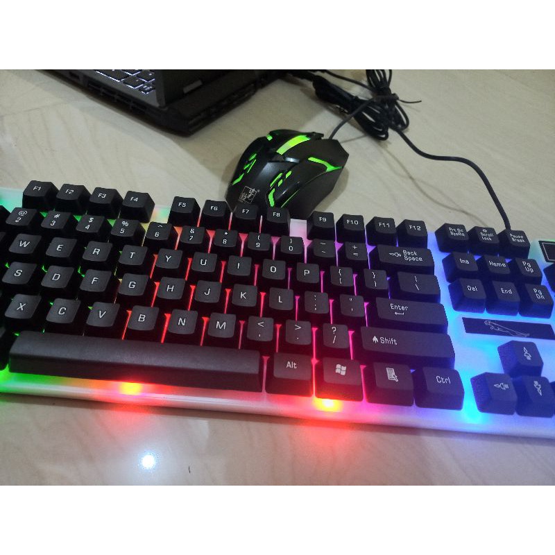 Jual paket gaming murah, keyboard dan mouse gaming, RGB murah, produk ...