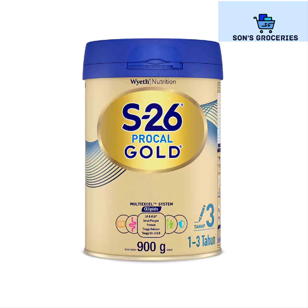 Jual S26 PROCAL GOLD TAHAP 3 900Gr | Shopee Indonesia