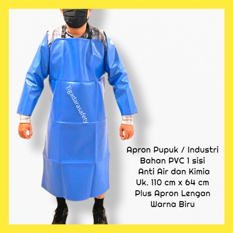 Jual Apron Pupuk dan Industri PVC Satu Sisi 110 cm x 64 cm Plus Apron ...