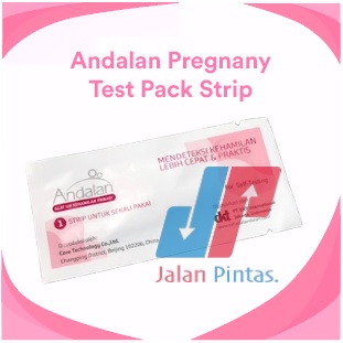 Jual TESTPACK Andalan Pregnancy Strip Kemasan Ekonomis No Pack Tespek ...