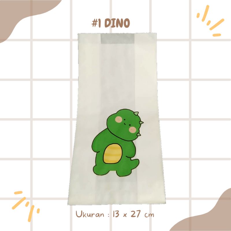 Jual (BISA CUSTOM) AMPLOP PACKAGING OLSHOP AESTHETIC VINTAGE 13 x 27 ...