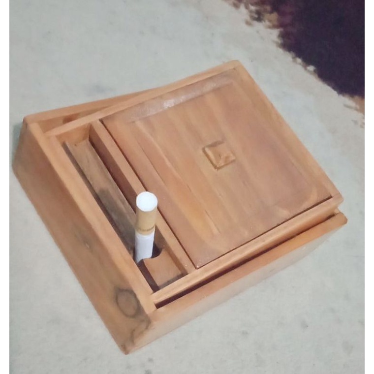 Jual Dispenser rokok unik,Wadah/Tempat rokok dari kayu | Shopee Indonesia