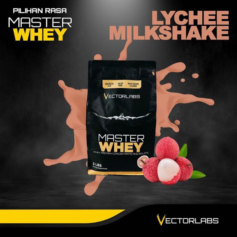Jual Vectorlabs Master Whey Protein 3 lbs Susu Whey Protein Isolate ...