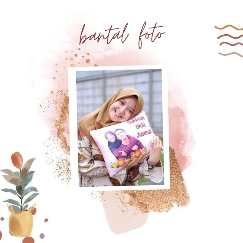 Jual Bantal Foto Bantal Custom 40x60 | Shopee Indonesia