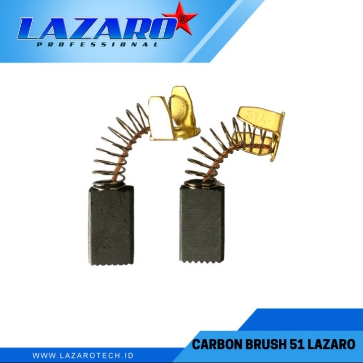 Jual Carbon Brush CB 51 A / Arang / Spul / Sepul / Bostel / Kul Lazaro | Shopee Indonesia