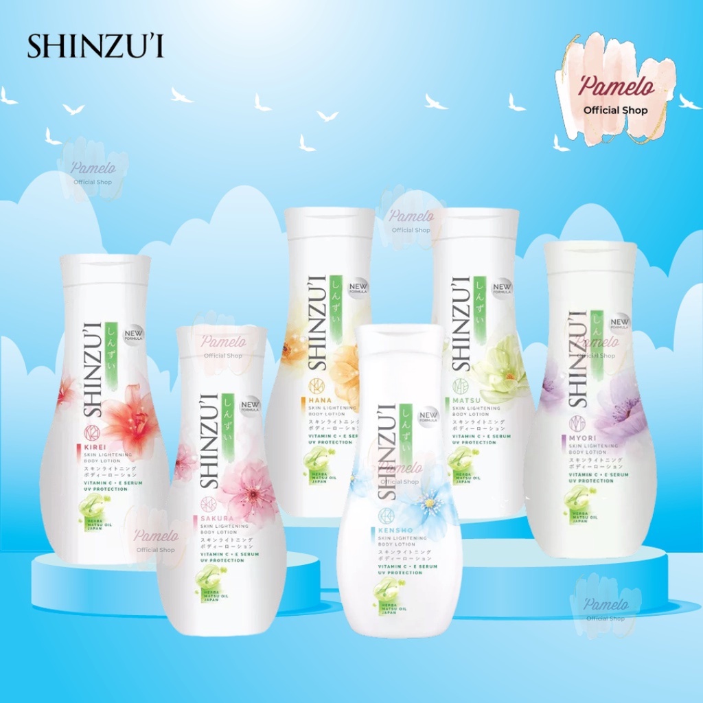 Jual ️ Pamelo ️ Shinzui Body Lotion Skin Lightening 100ml | 210ml ...