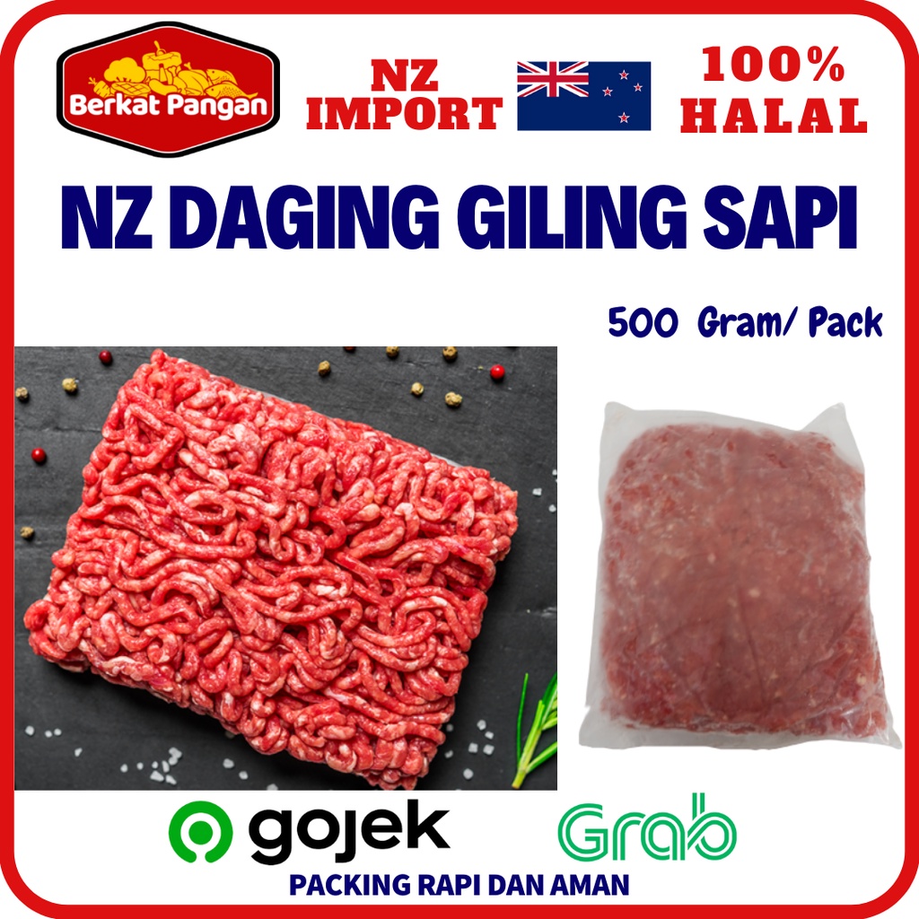 Jual New Zealand Ground Beef Veal/ Minced Beef/ Daging Giling Sapi Muda ...