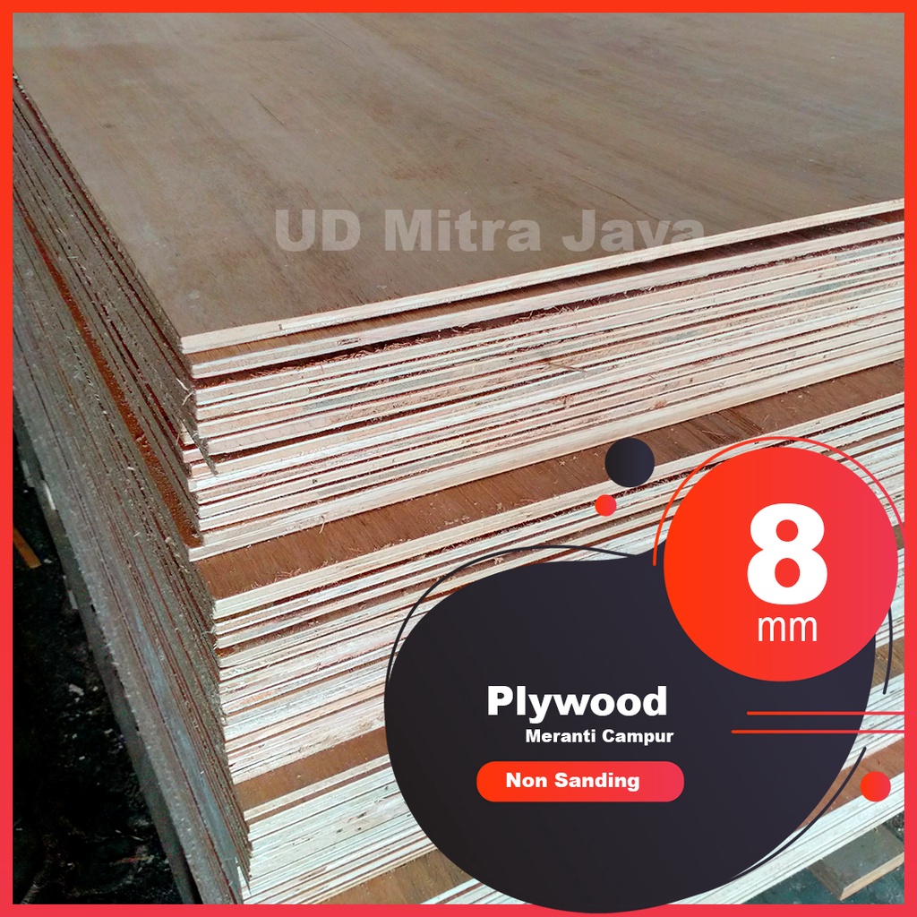 Jual triplek 8mm mc non sanding | triplek cor | bangunan | triplek ...