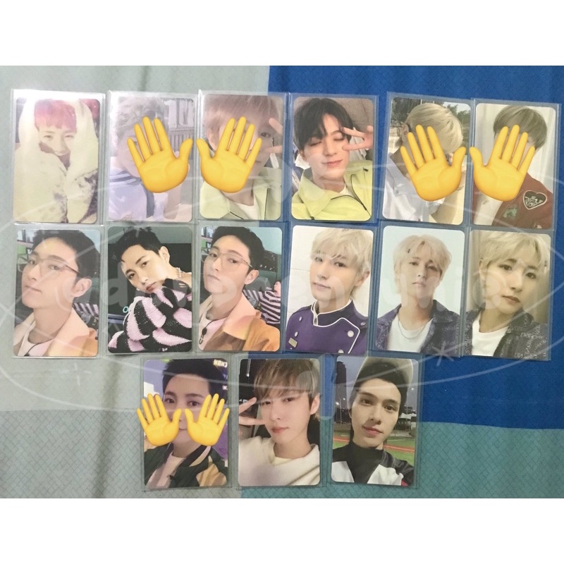 Jual Official photocard Renjun MFAL selimutan Jeno merem photopack pp ...