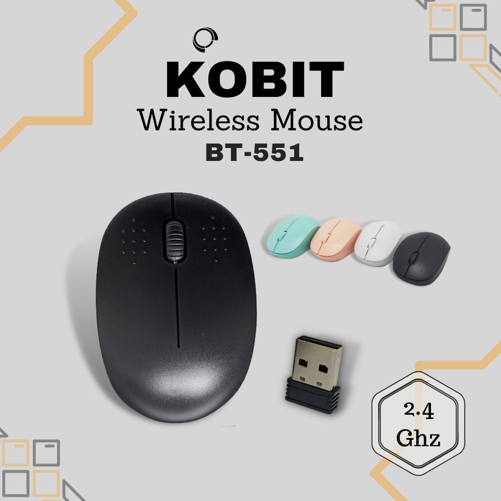 Jual Mouse Wireless Kobit | Shopee Indonesia