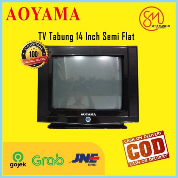 Jual AOYAMA TV Tabung 14 Inch Semi Flat - Cembung - 60 Watt - RCA ...